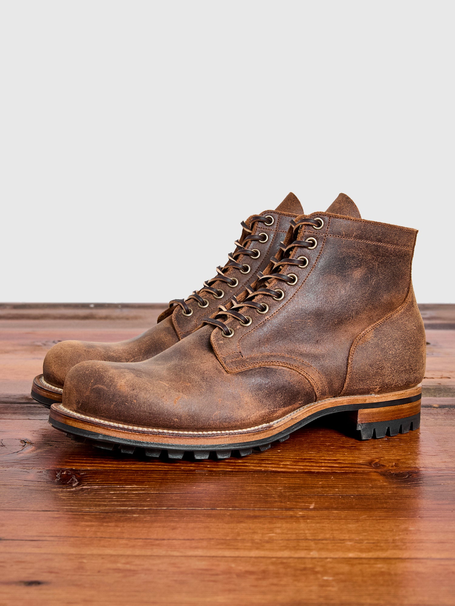 Service Boot 2040 in Rawhide Waxy Commander – Blue Owl Workshop