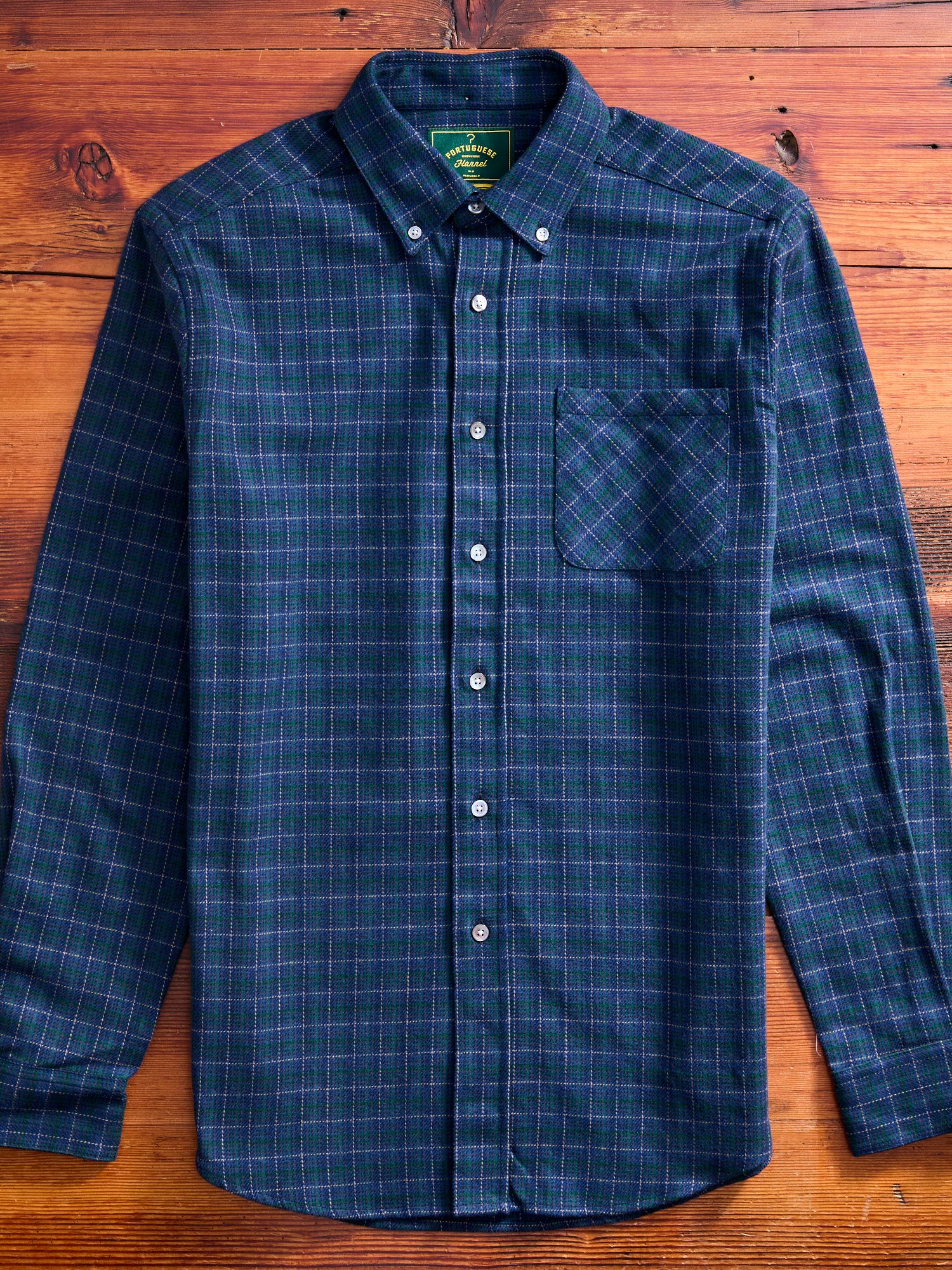 Minerva Button-Up Shirt in Blueish – Blue Owl Workshop
