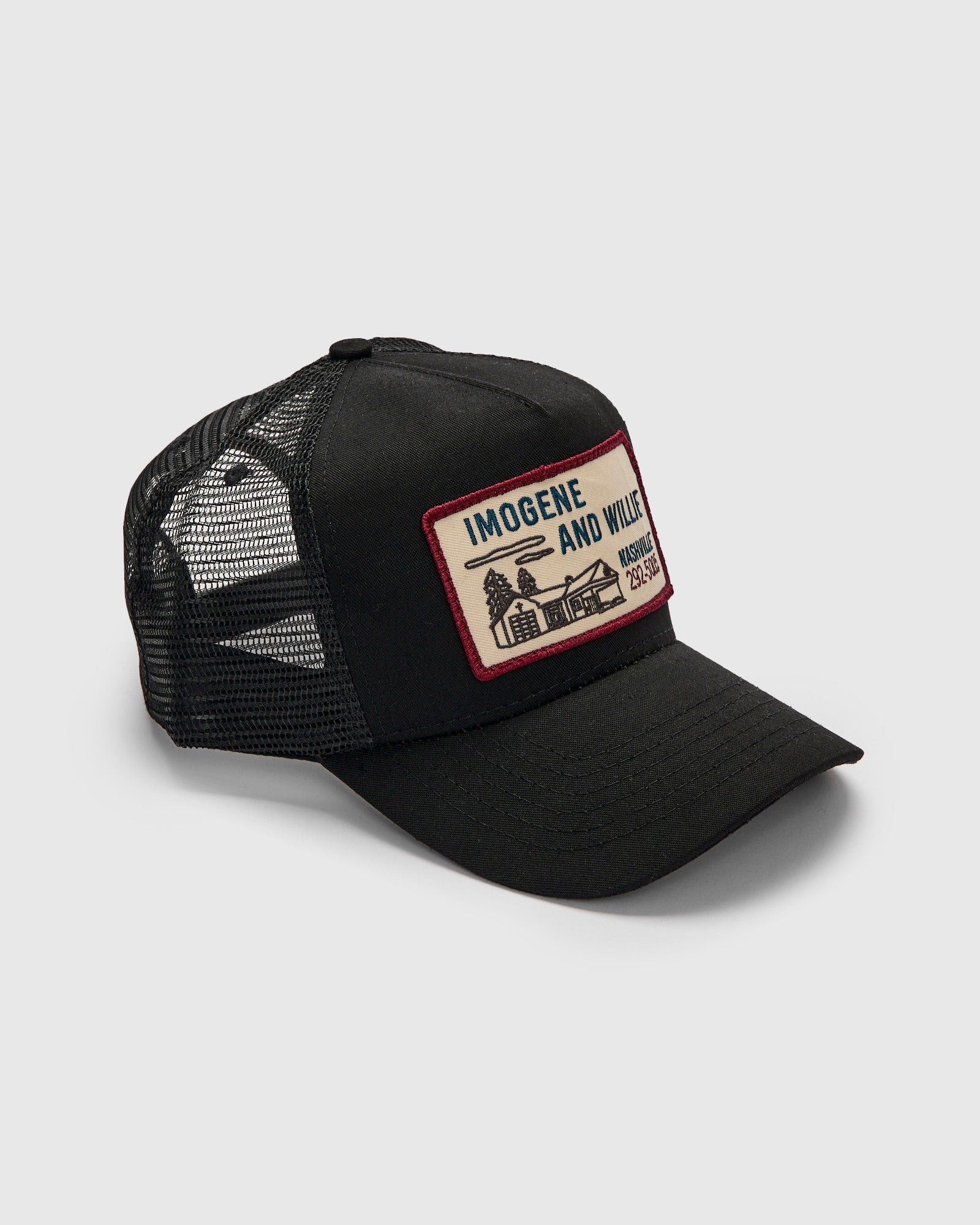 Service Station Trucker Cap in Black – Blue Owl Workshop