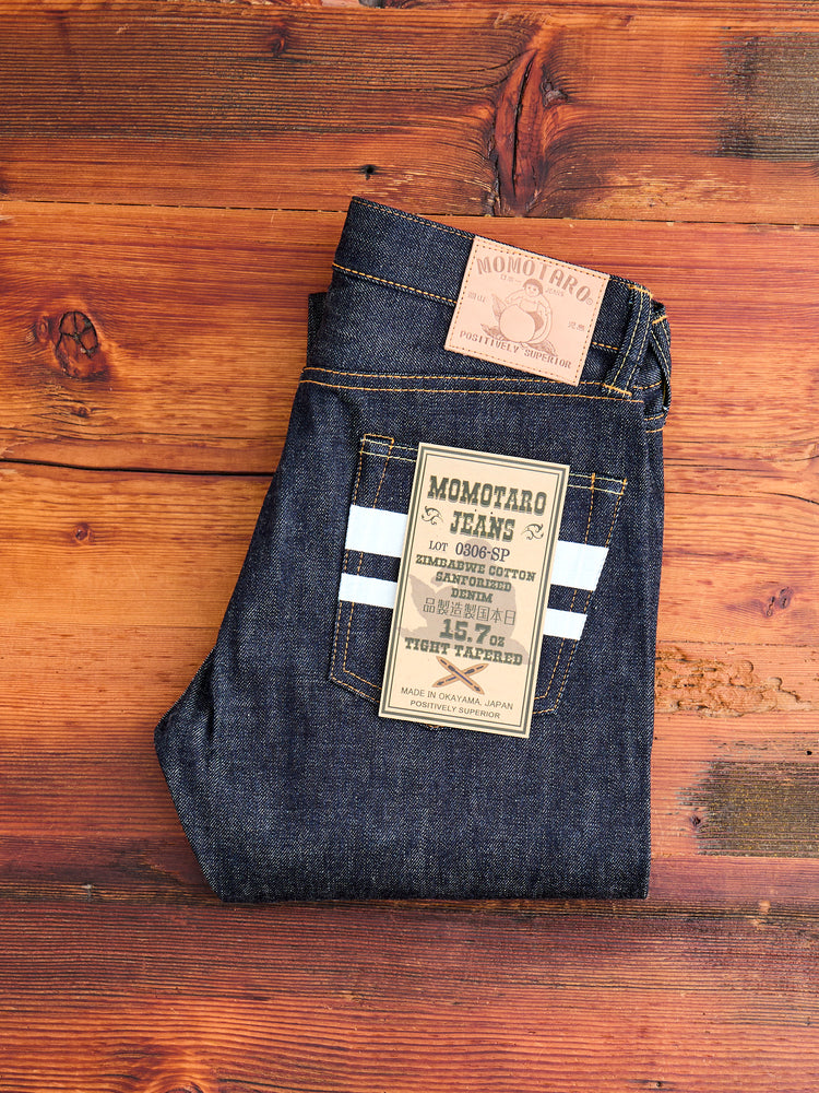 0306-SP "Going to Battle" 15.7oz Selvedge Denim - Tight Tapered Fit – Blue Owl Workshop