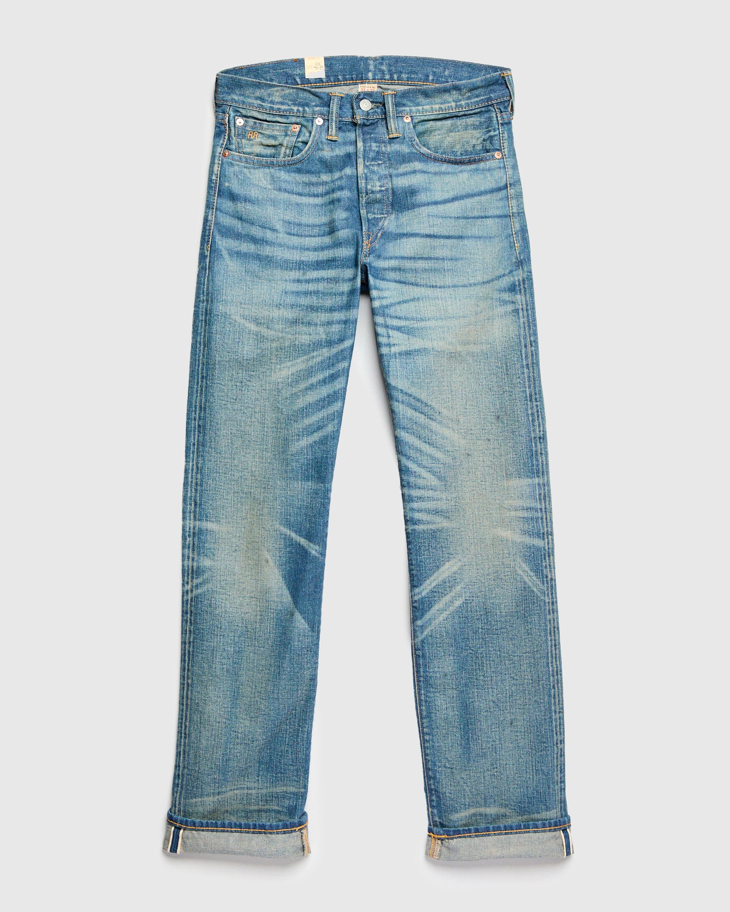 "Milner Wash" 13.7oz Selvedge Denim - Straight Fit – Blue Owl Workshop