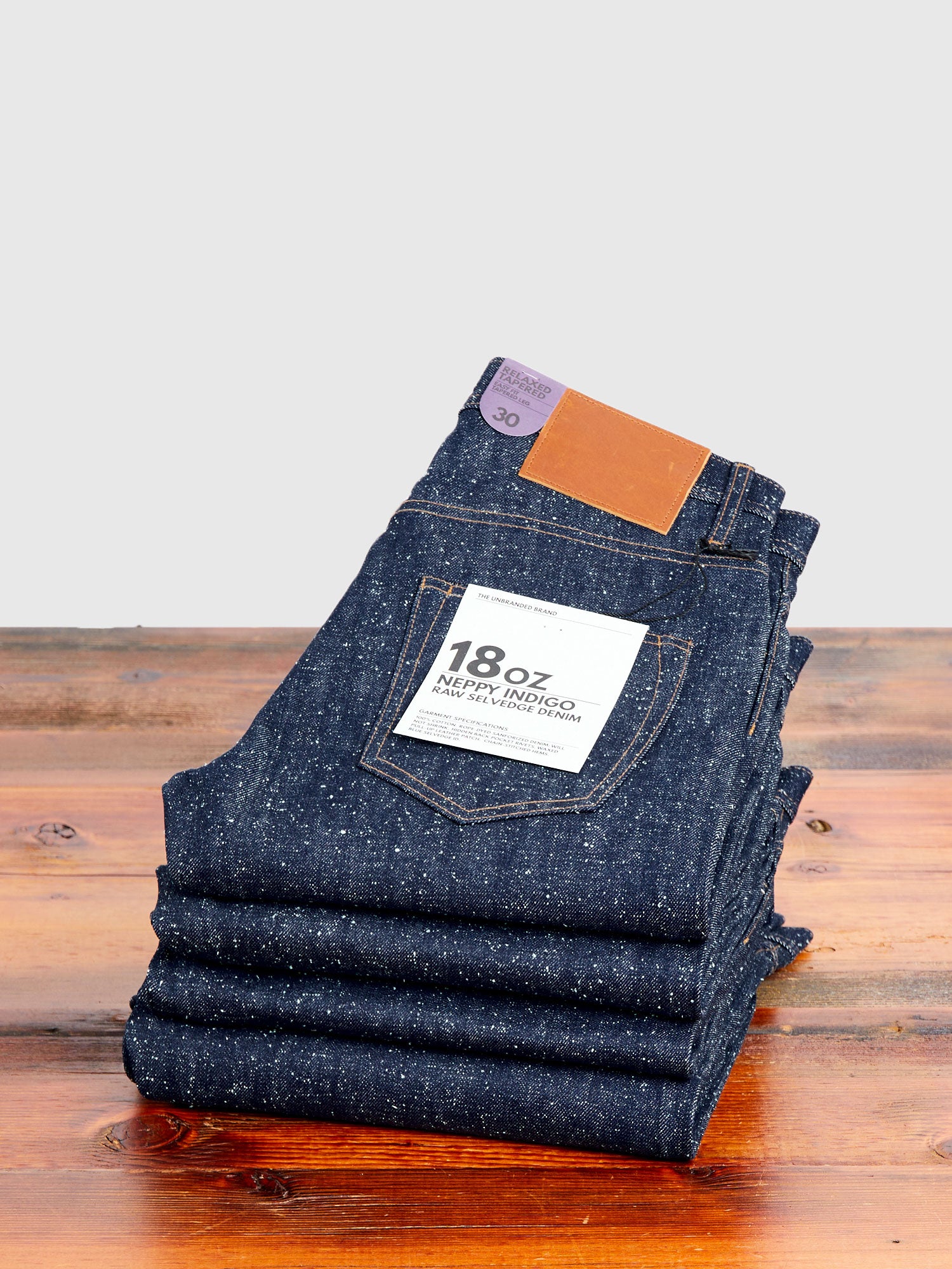 UB643 18oz Neppy Selvedge Denim - Relaxed Tapered Fit – Blue Owl Workshop