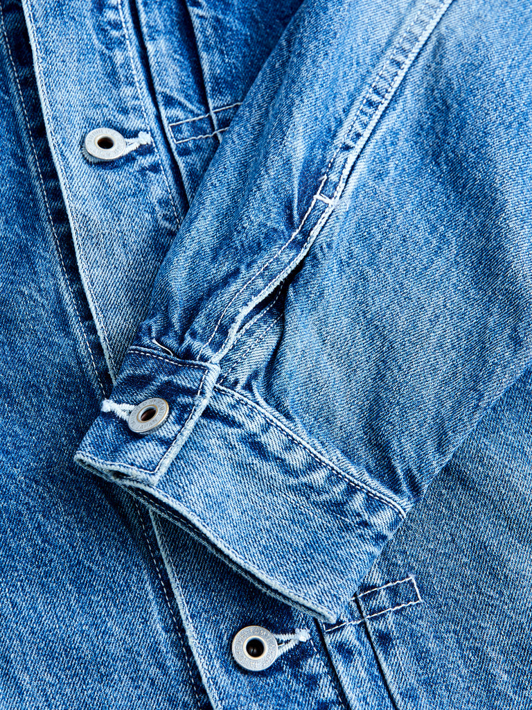 Denim Jacket in Indigo 3-Year Wash – Blue Owl Workshop