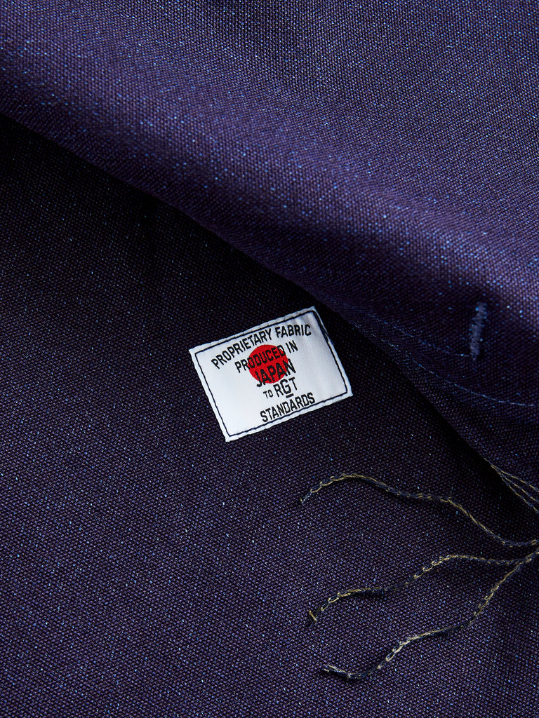 "Heavyweight ISC" Service Shirt in Indigo – Blue Owl Workshop