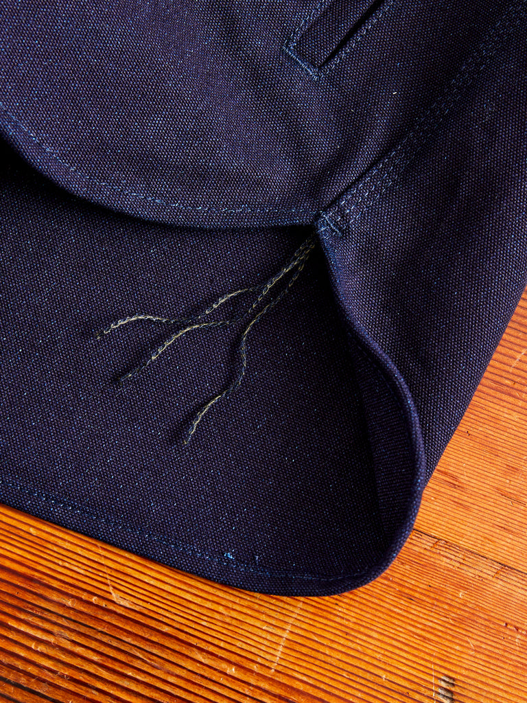 "Heavyweight ISC" Service Shirt in Indigo – Blue Owl Workshop