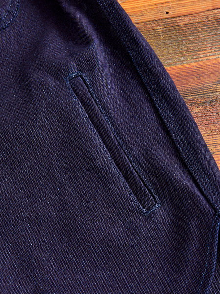 "Heavyweight ISC" Service Shirt in Indigo – Blue Owl Workshop