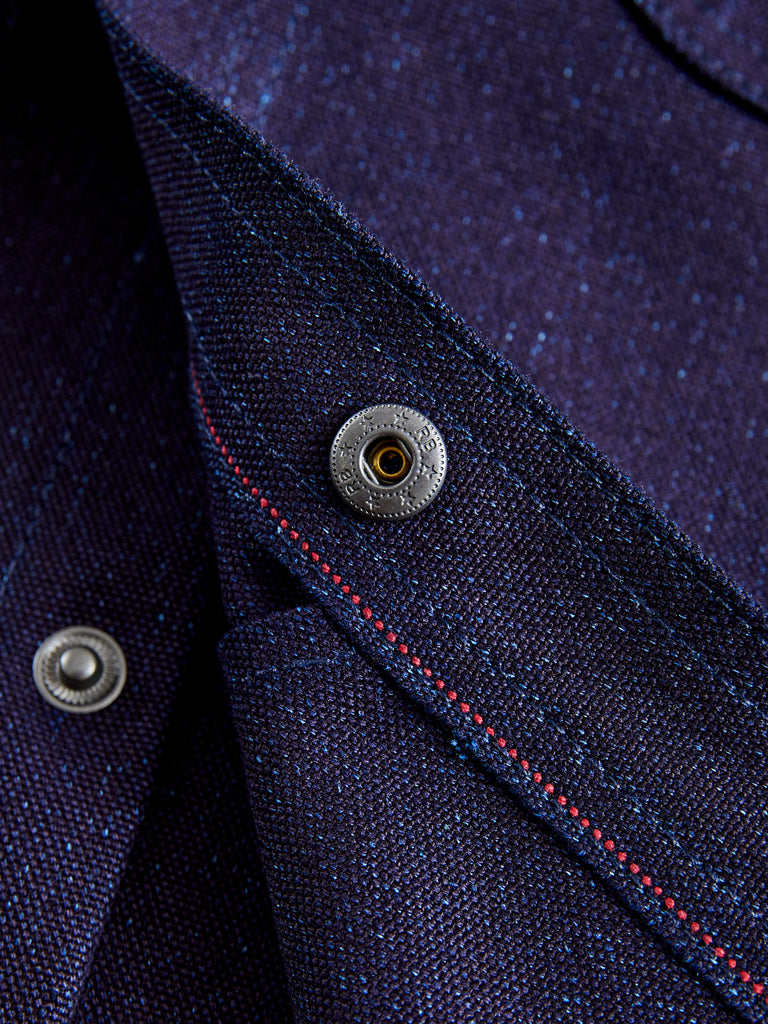 "Heavyweight ISC" Service Shirt in Indigo – Blue Owl Workshop