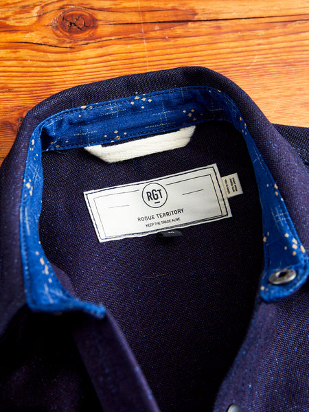 "Heavyweight ISC" Service Shirt in Indigo – Blue Owl Workshop