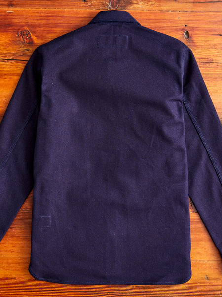 "Heavyweight ISC" Service Shirt in Indigo – Blue Owl Workshop