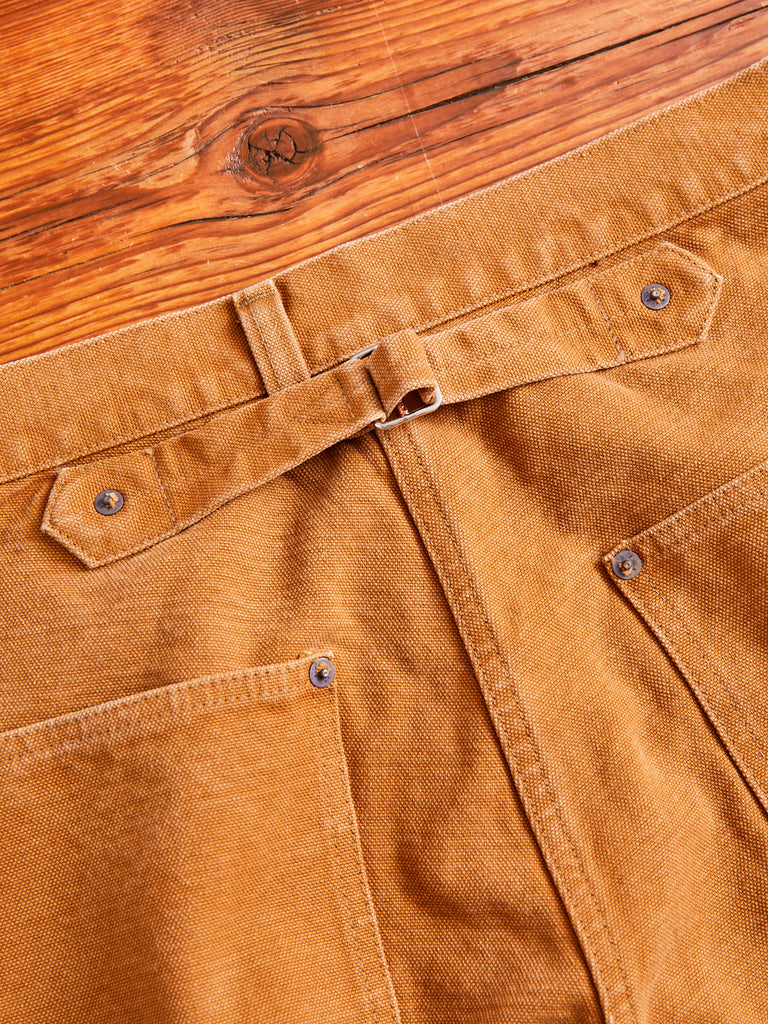 Heavy Canvas Cinch Back Work Pants in Brown – Blue Owl Workshop