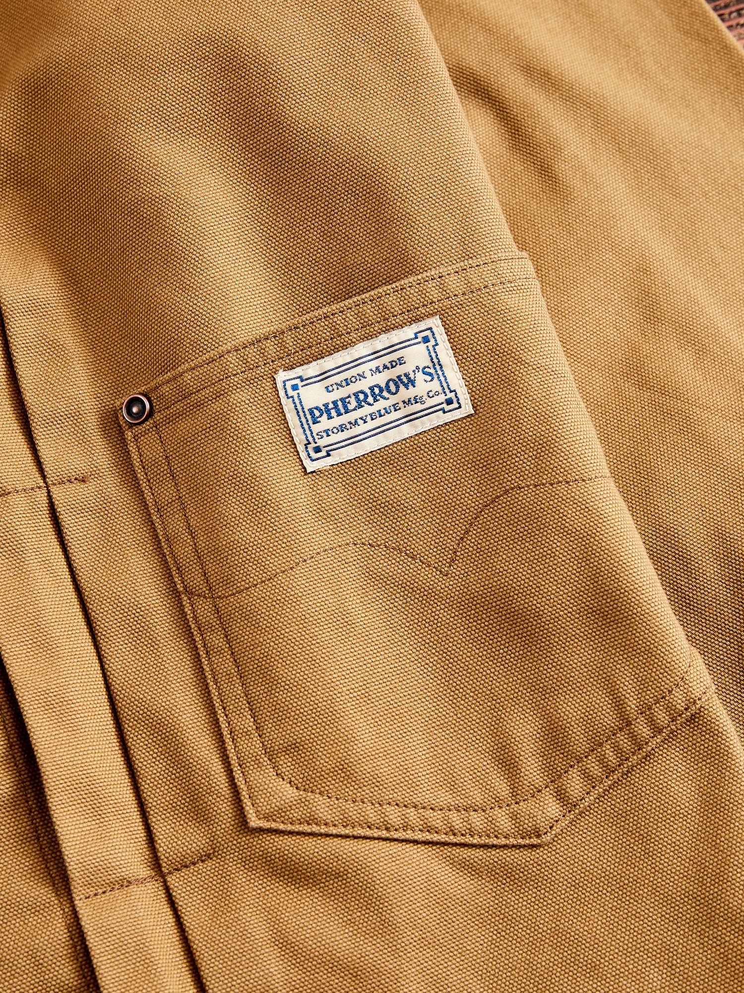 222WJ Duck Canvas Jacket in Brown – Blue Owl Workshop