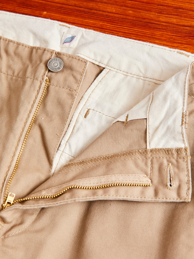 High Density Twill Chino in Beige – Blue Owl Workshop