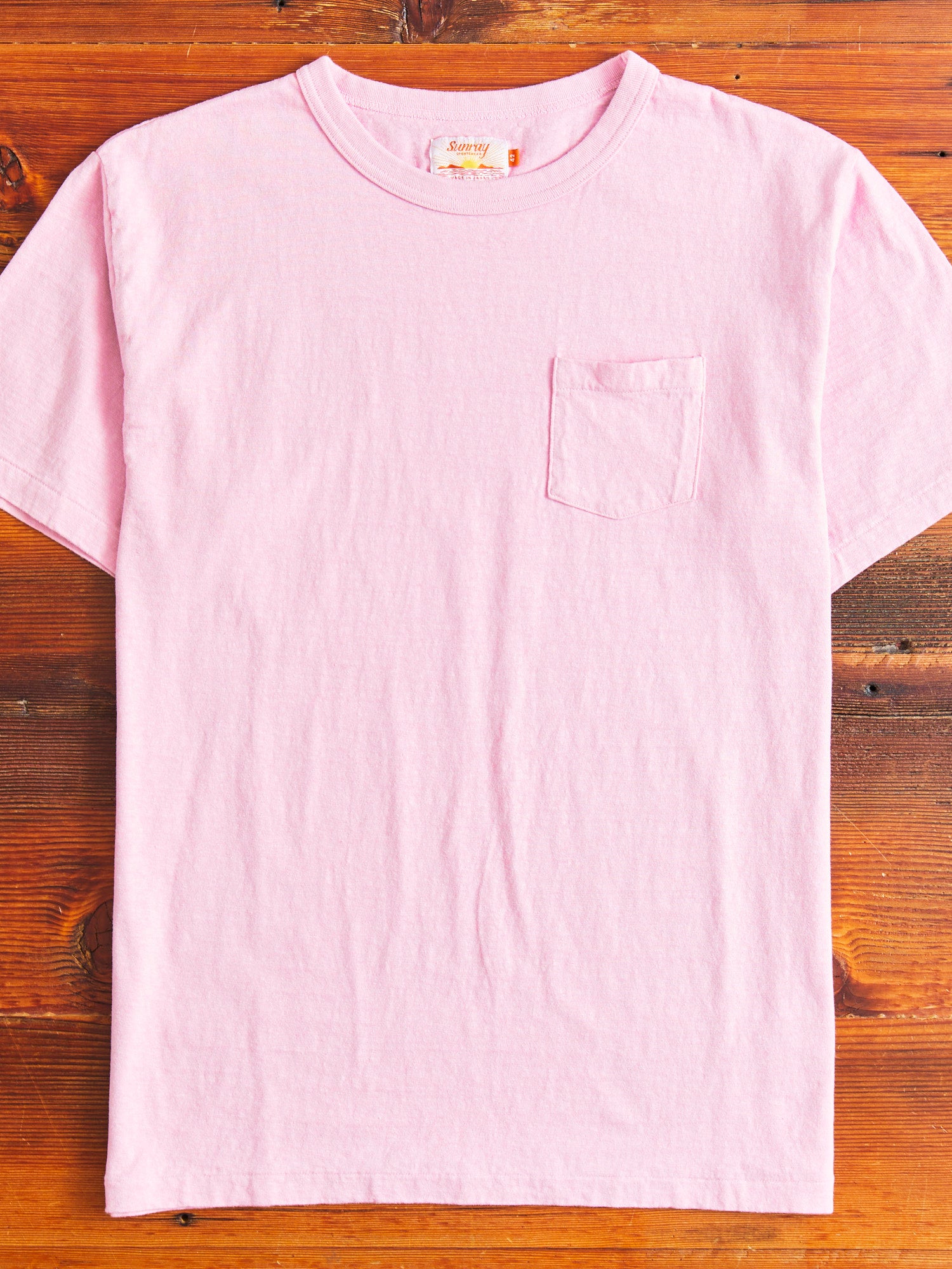 Hanalei Short Sleeve T-Shirt in Bleached Mauve – Blue Owl Workshop