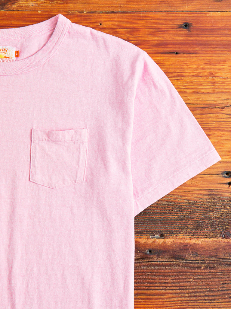 Hanalei Short Sleeve T-Shirt in Bleached Mauve – Blue Owl Workshop