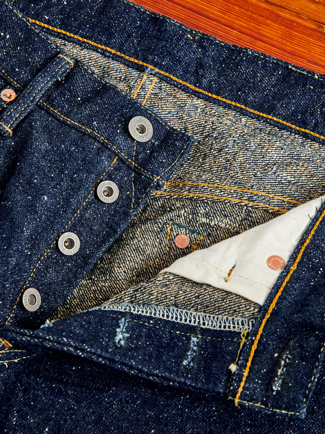 622SESR "Secret Super Rough Denim" 20oz Selvedge Denim - Relaxed Taper – Blue Owl Workshop