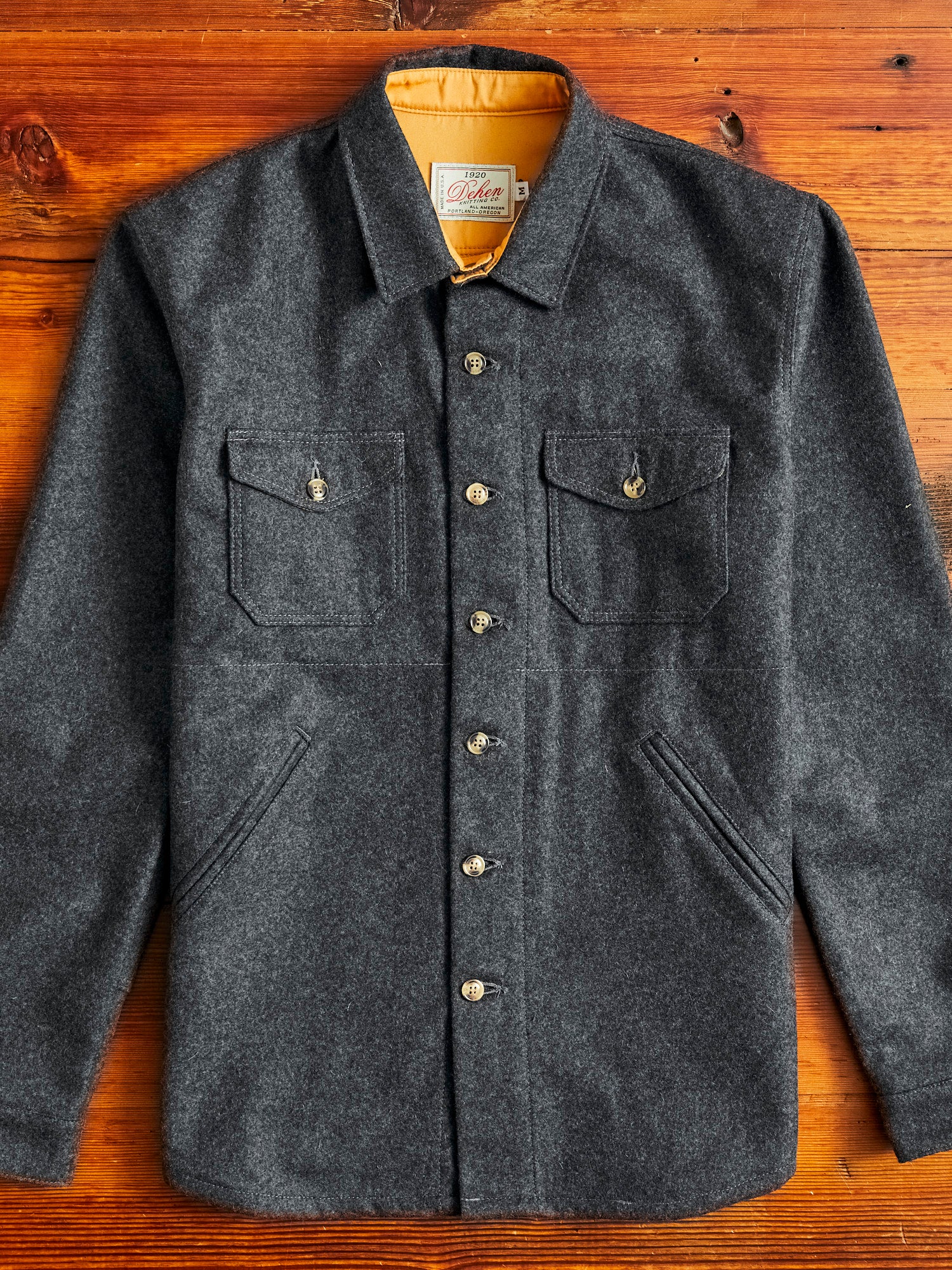 Crissman Overshirt in Charcoal – Blue Owl Workshop