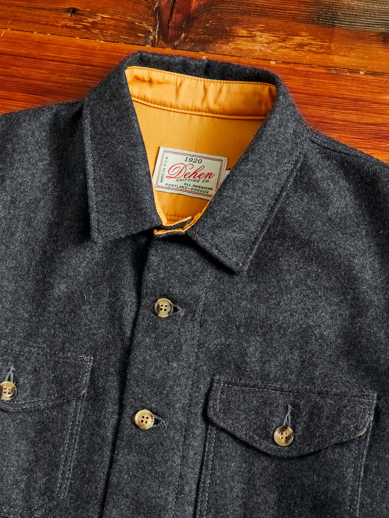 Crissman Overshirt in Charcoal – Blue Owl Workshop
