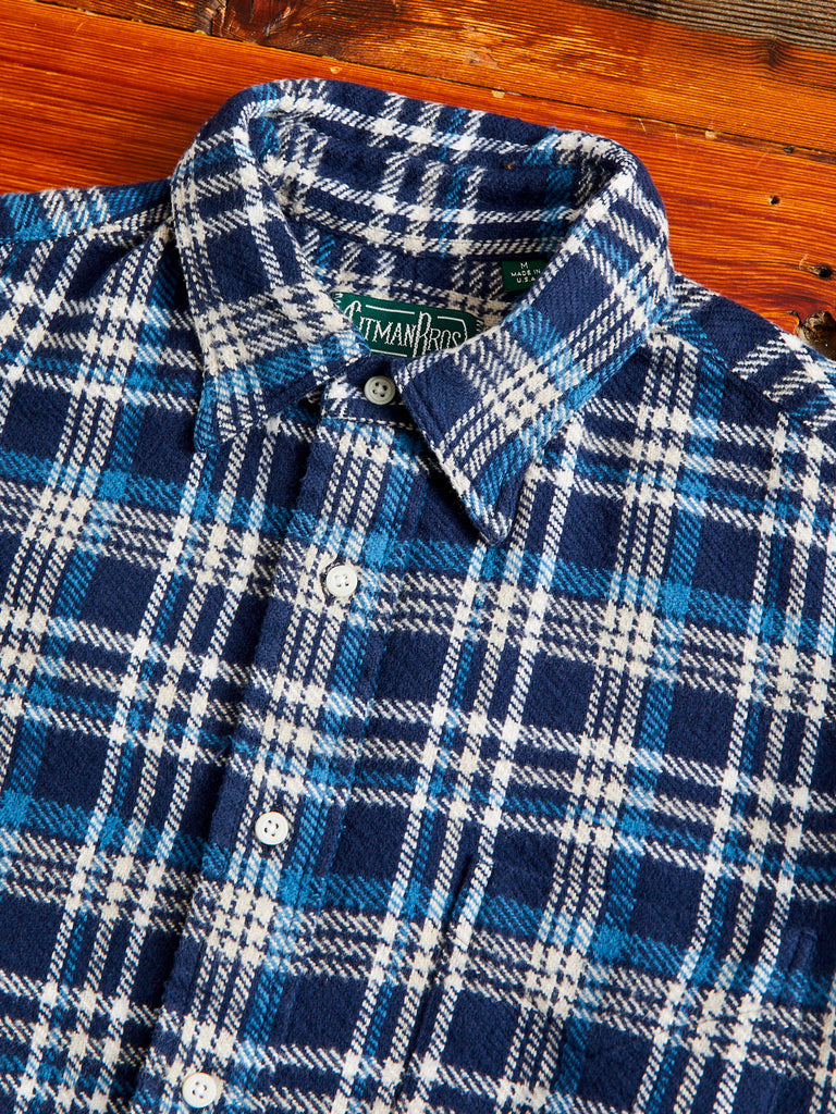 Brushed Triple-Yarn Flannel in Aqua – Blue Owl Workshop