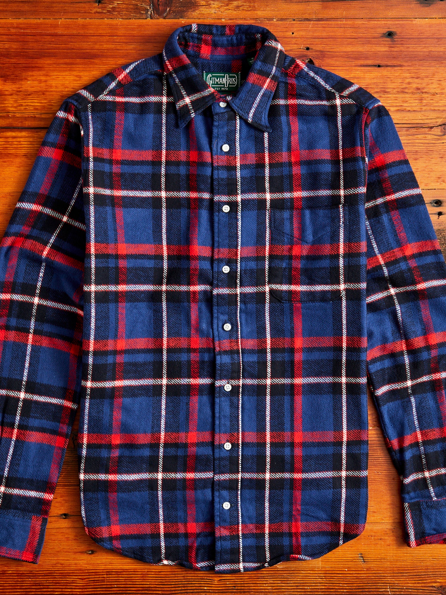 Brushed Triple-Yarn Flannel in Dark Navy – Blue Owl Workshop