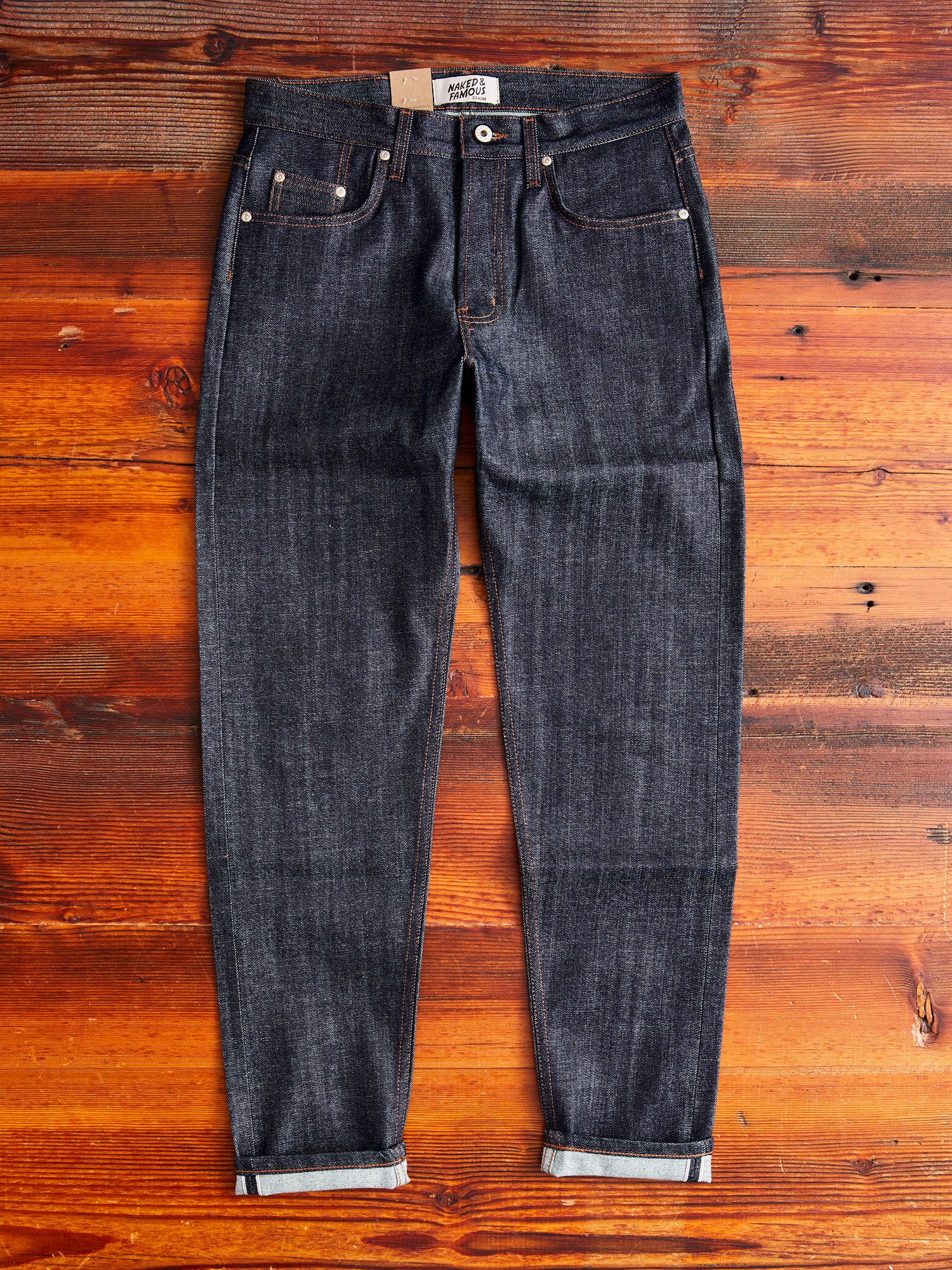 "Stretch Selvedge" 12.5oz Selvedge Denim - Easy Guy Fit – Blue Owl Workshop