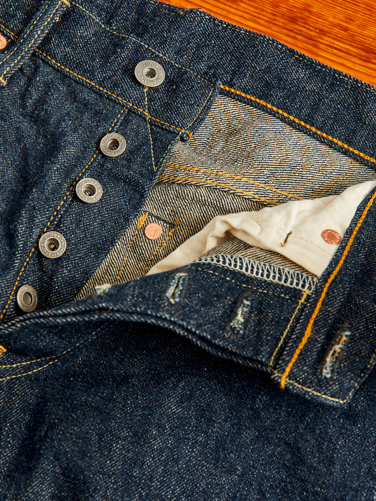 246 "Ishikawadai" 15oz Selvedge Denim - Clean Straight Fit – Blue Owl Workshop
