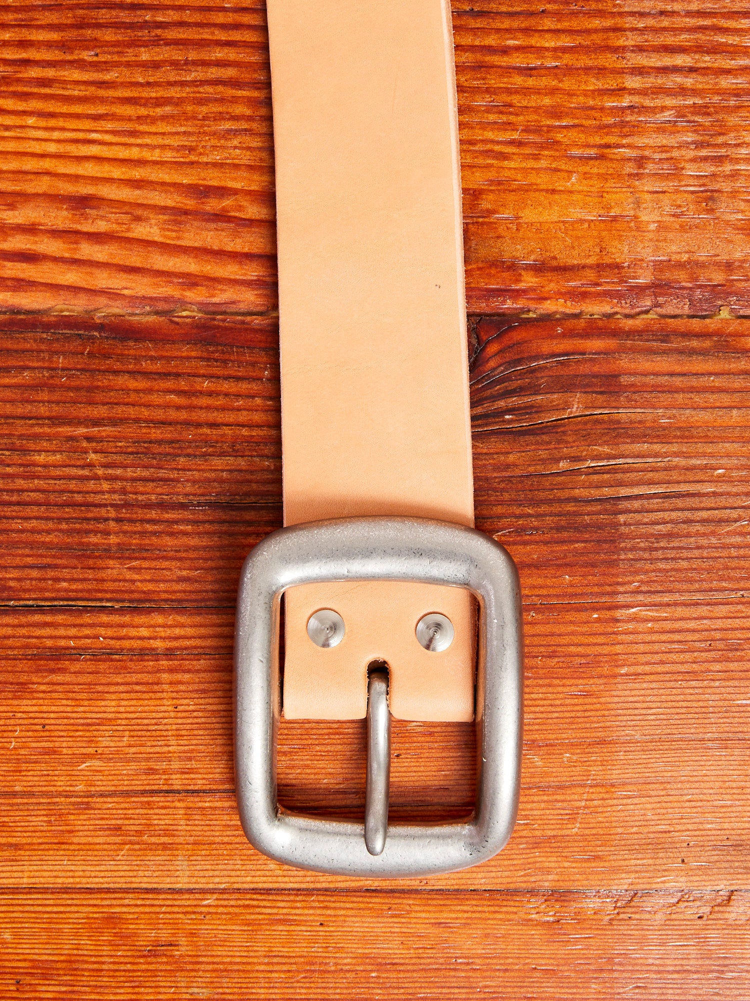 Heavyweight Curved Belt in Natural – Blue Owl Workshop