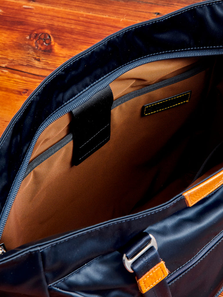 Progress 2way Tote Bag in Navy – Blue Owl Workshop