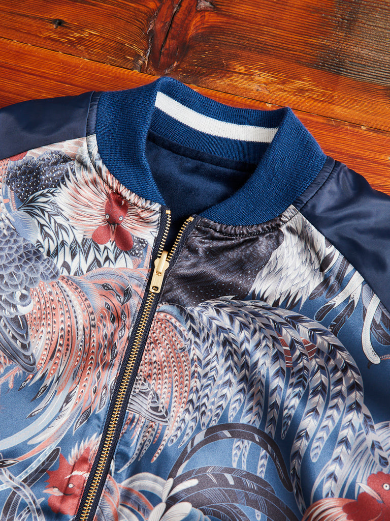 Reversible Souvenir Jacket in Navy – Blue Owl Workshop