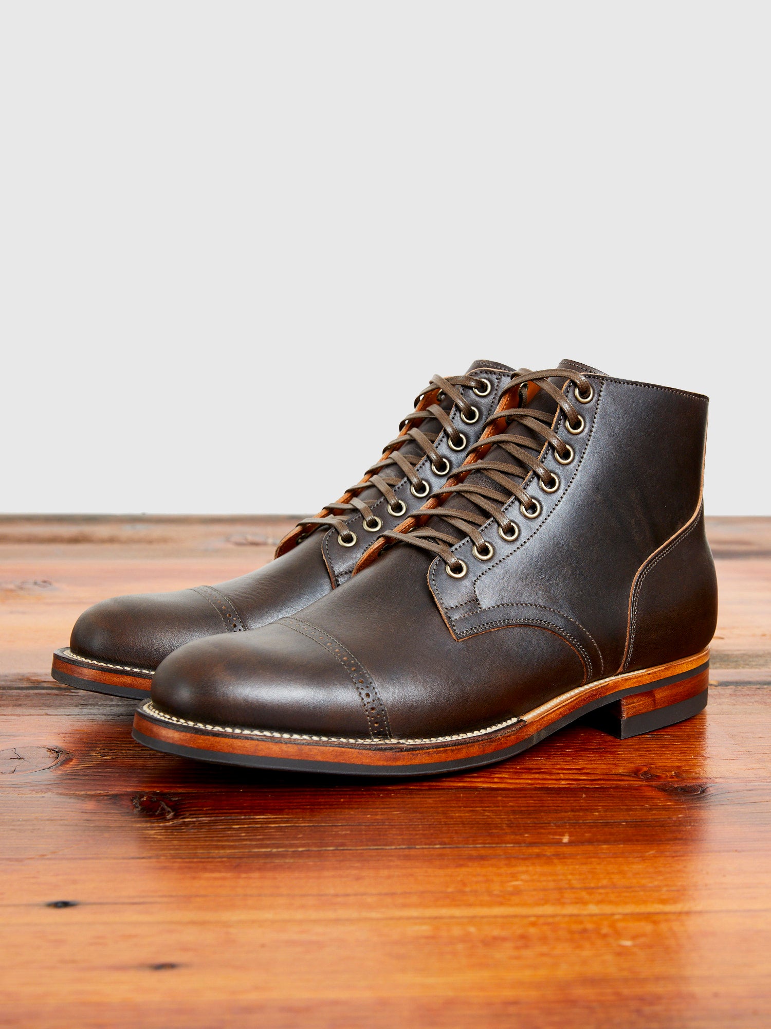 Service Boot Lined 2030 in Antique Phoenix – Blue Owl Workshop