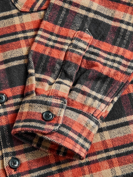 Benson Flannel Work Shirt in Picante – Blue Owl Workshop