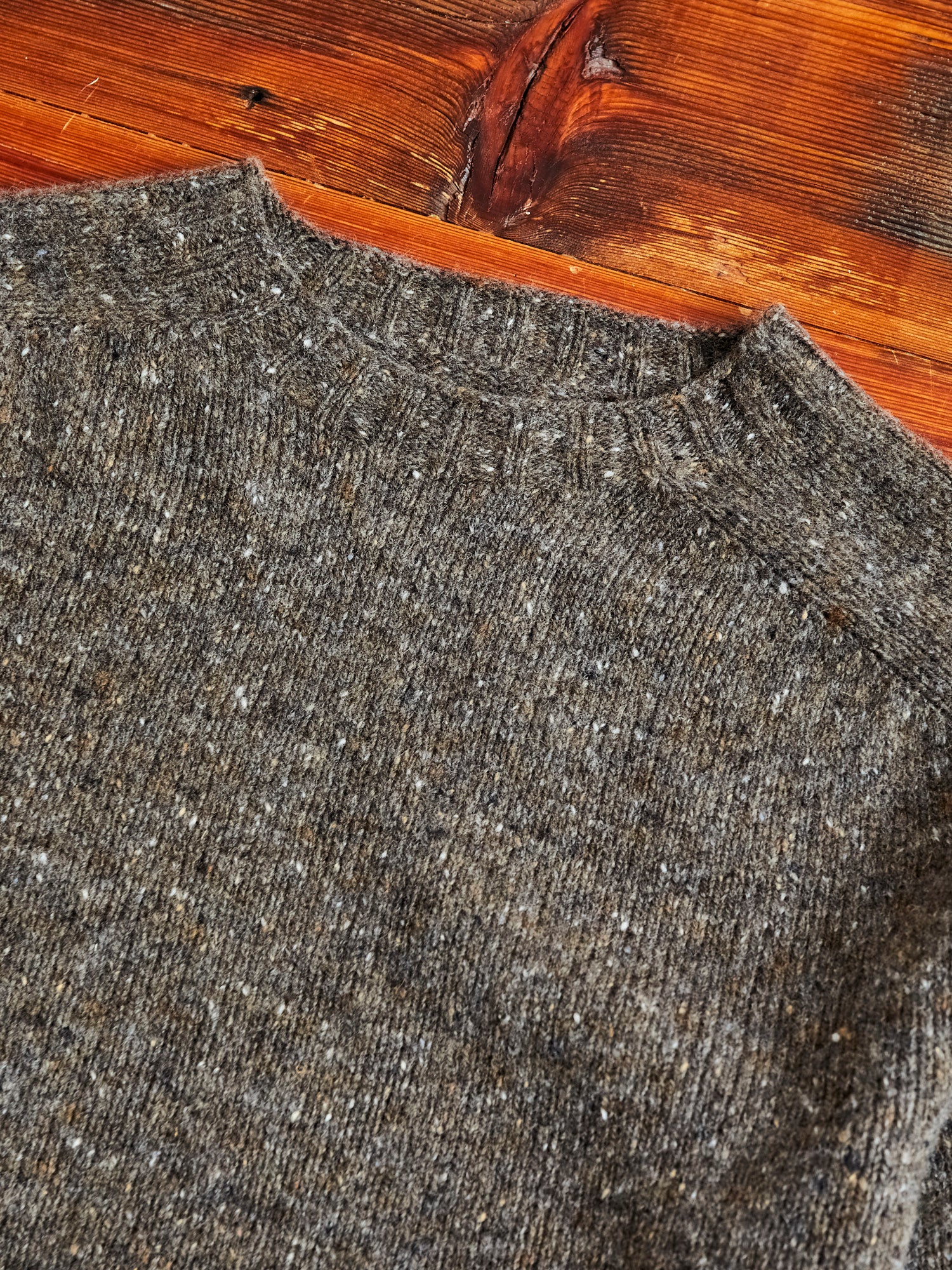 "Terry" Wool Sweater in Brownie – Blue Owl Workshop