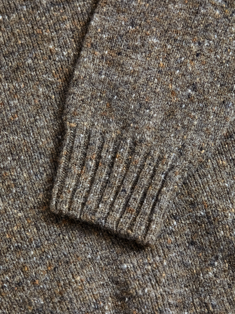 "Terry" Wool Sweater in Brownie – Blue Owl Workshop