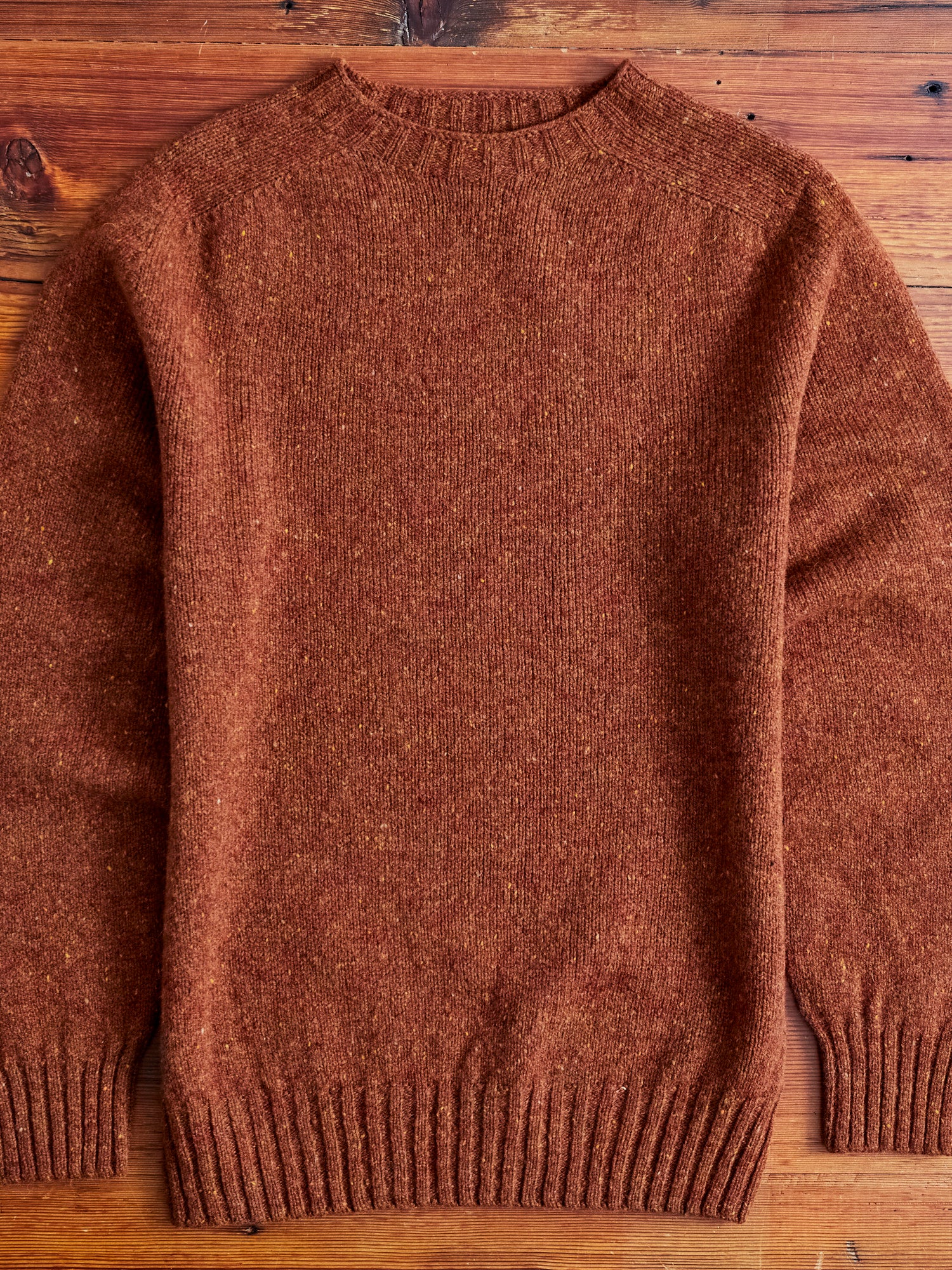 "Terry" Wool Sweater in Rustic – Blue Owl Workshop