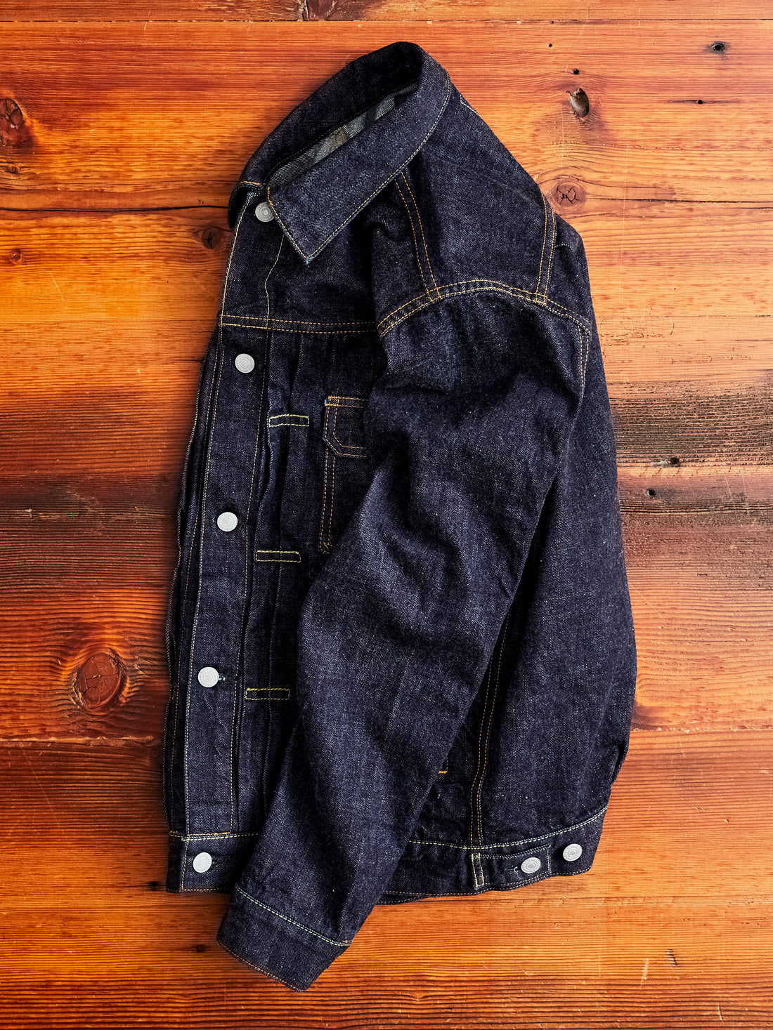 13oz Double Pocket Selvedge Denim Type-2 Jacket – Blue Owl Workshop