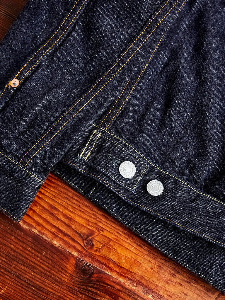 13oz Double Pocket Selvedge Denim Type-2 Jacket – Blue Owl Workshop
