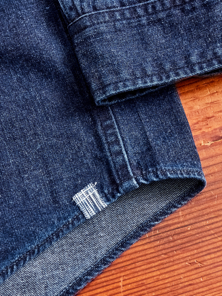 Visvim SS Handyman Shirt Damaged in Light Indigo – Blue Owl Workshop