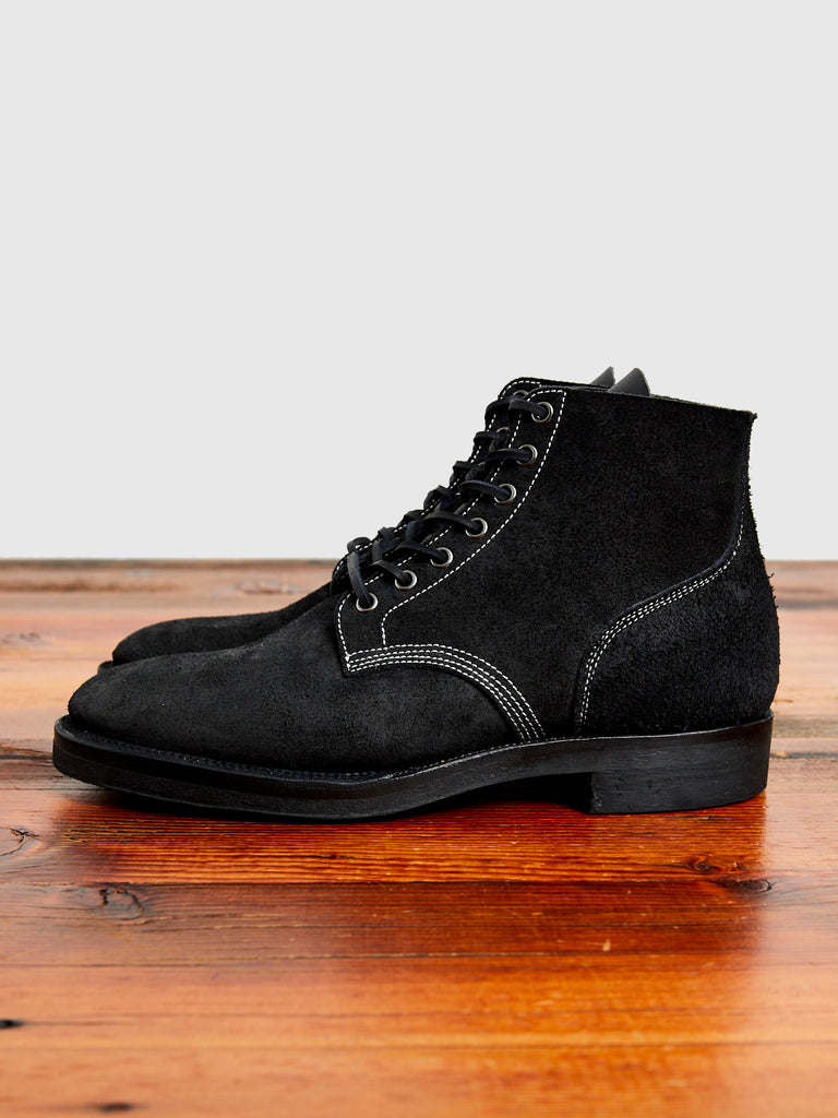 The Boondocker Boot 2030 in Black Rough-Out – Blue Owl Workshop