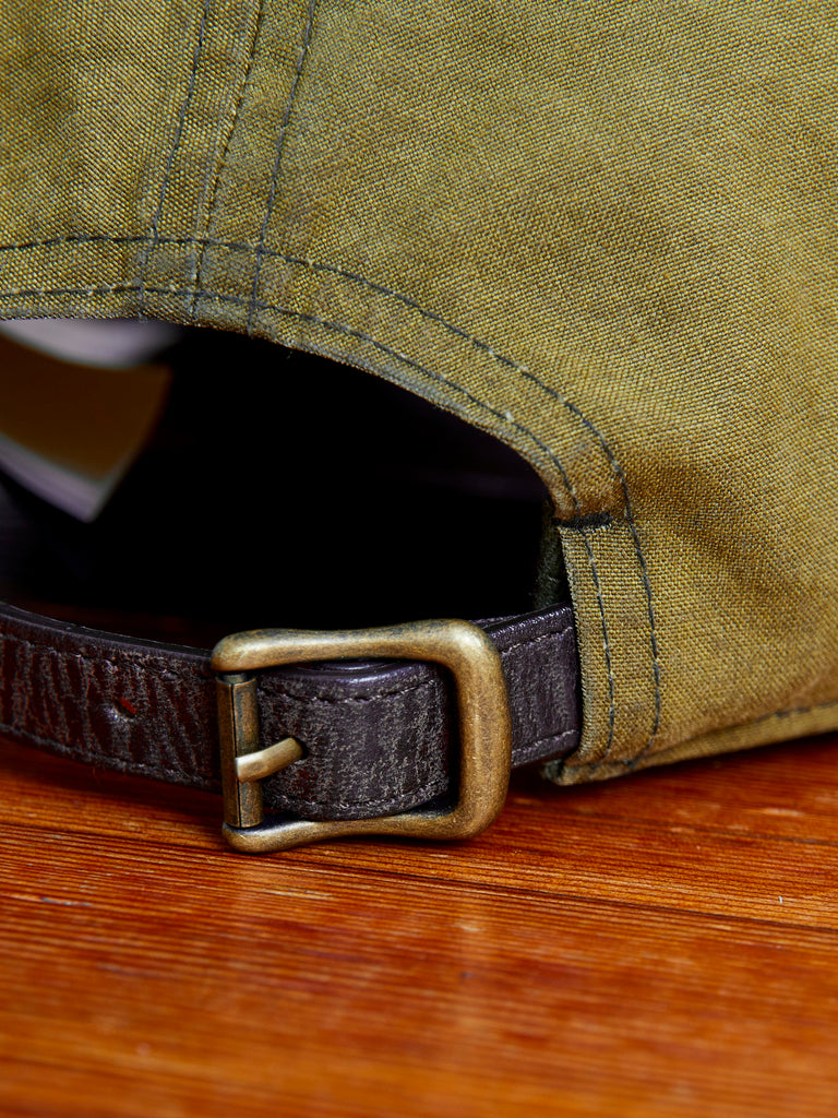 Oilcloth Baseball Cap in Explorer Olive – Blue Owl Workshop
