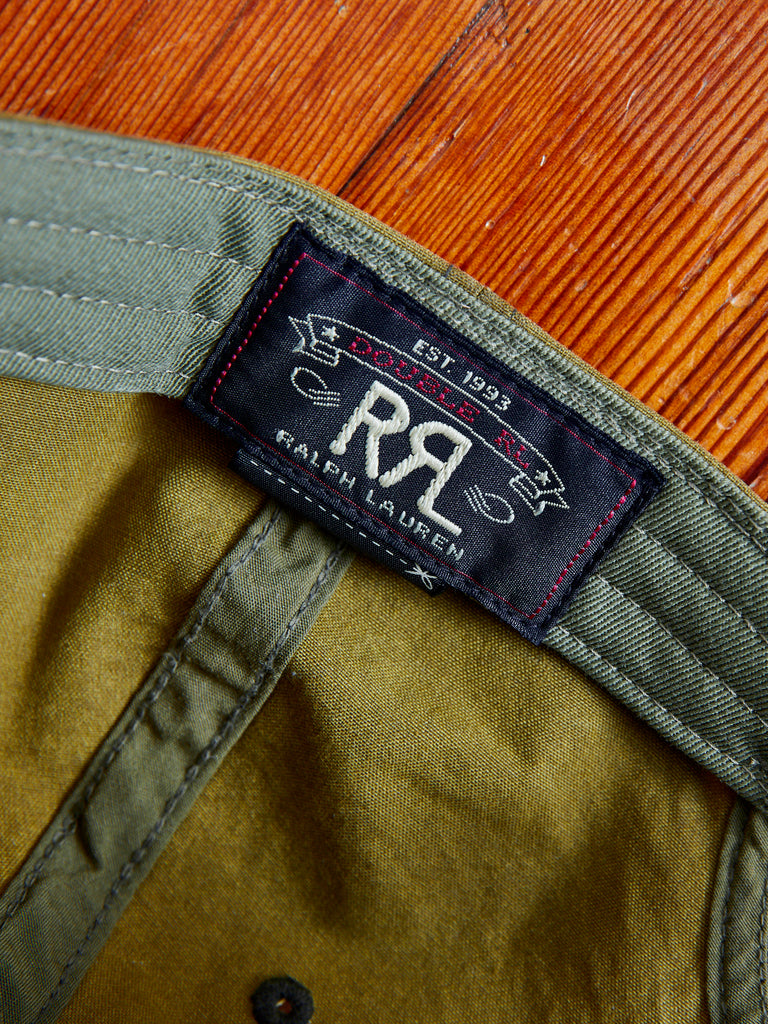 Oilcloth Baseball Cap in Explorer Olive – Blue Owl Workshop