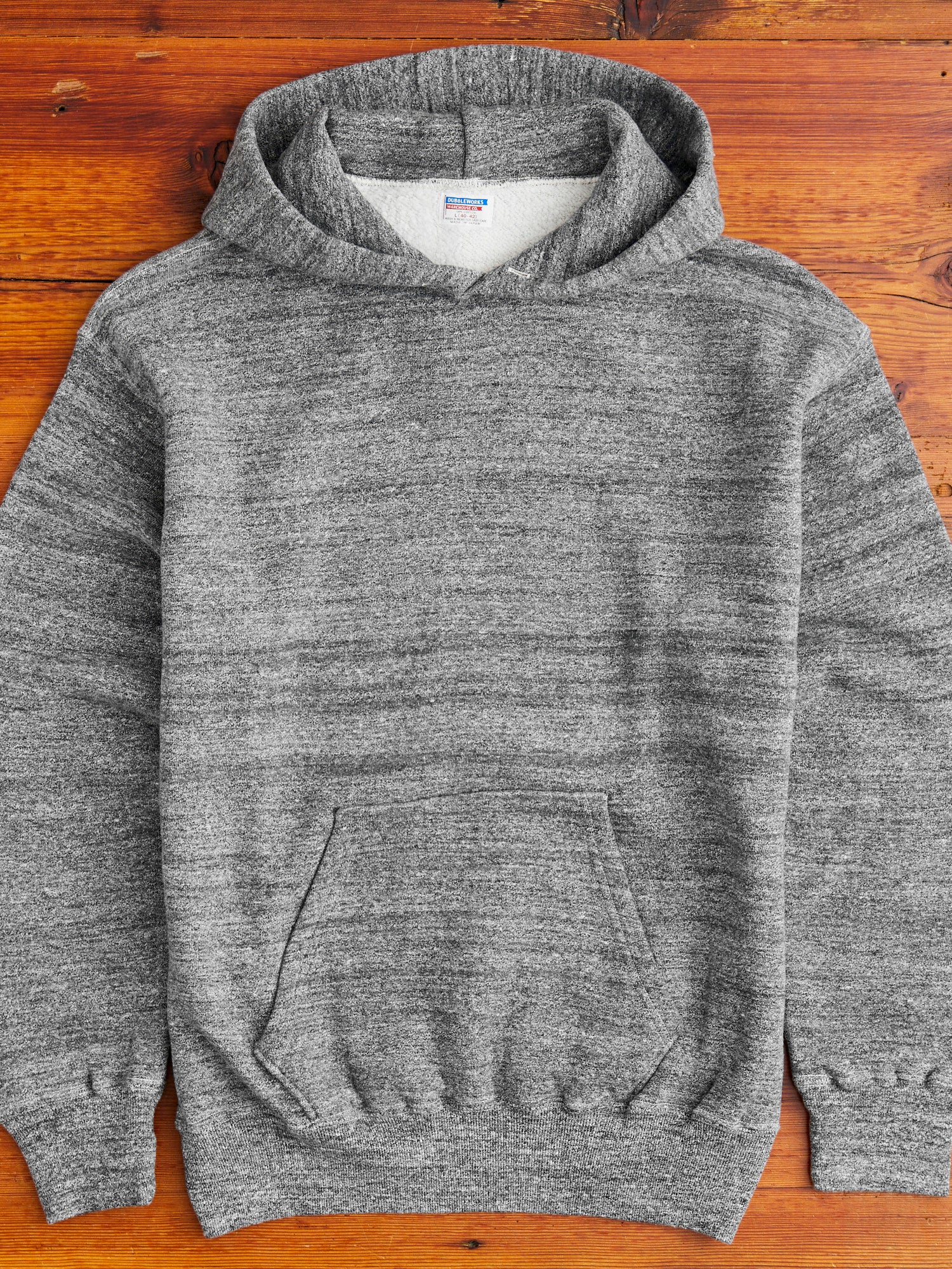 Tsuriami Loopwheel Hoodie in Heather Charcoal – Blue Owl Workshop