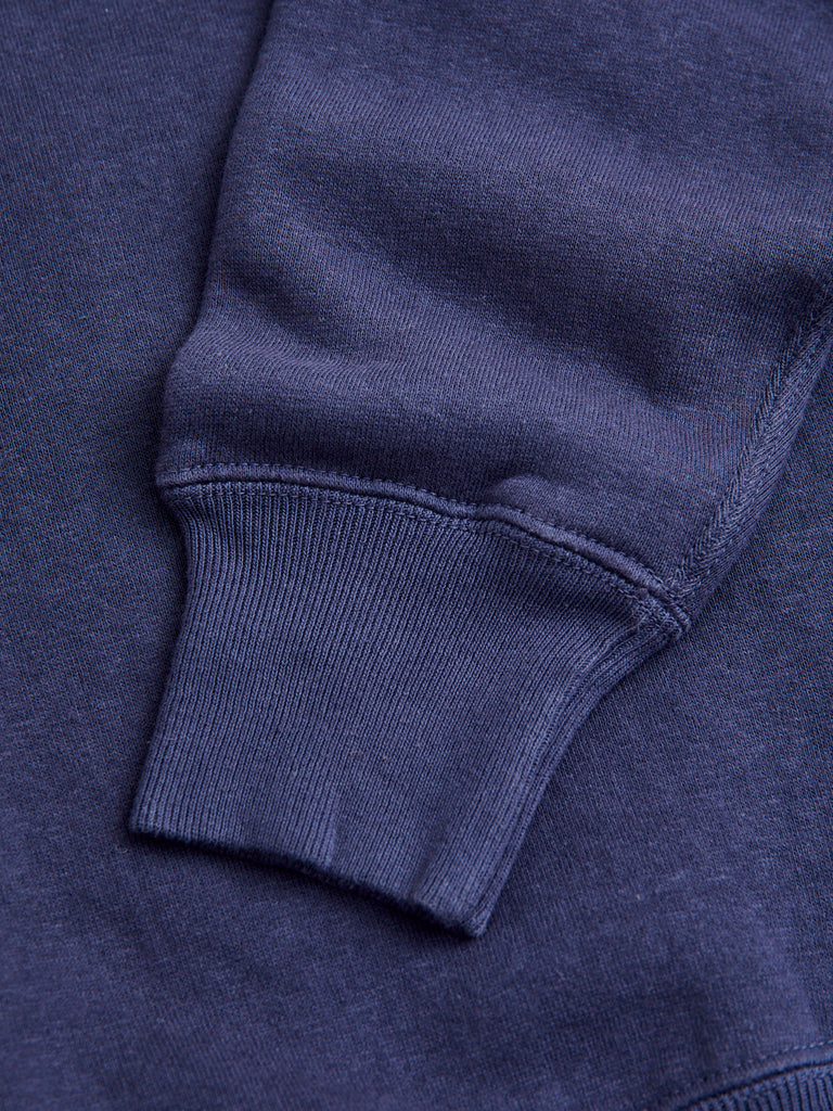 Tsuriami Loopwheel Sweatshirt in Navy – Blue Owl Workshop
