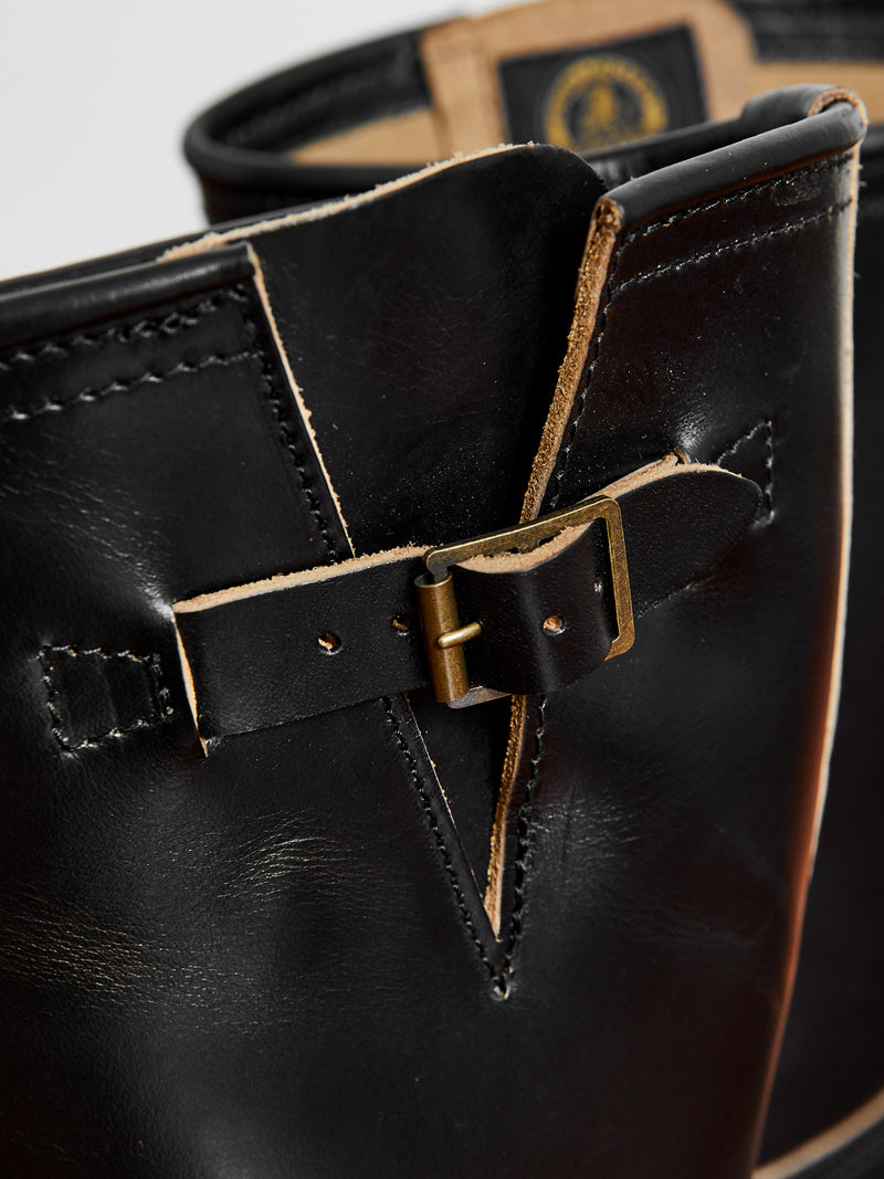 Wabash Engineer Boot in Horween Chromexcel Black – Blue Owl Workshop