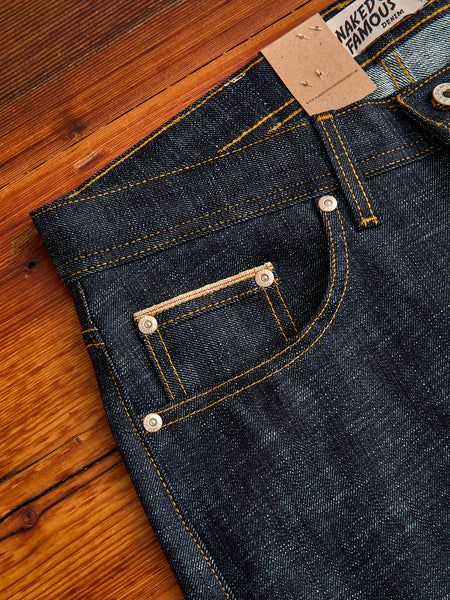 "Chinese New Year Indigo Dragon" 12.5oz Selvedge Denim - Weird Guy Fit ...