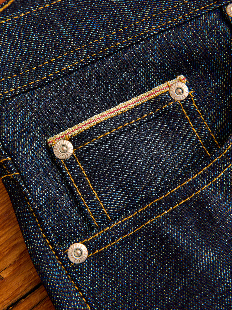 "Chinese New Year Indigo Dragon" 12.5oz Selvedge Denim - Weird Guy Fit ...