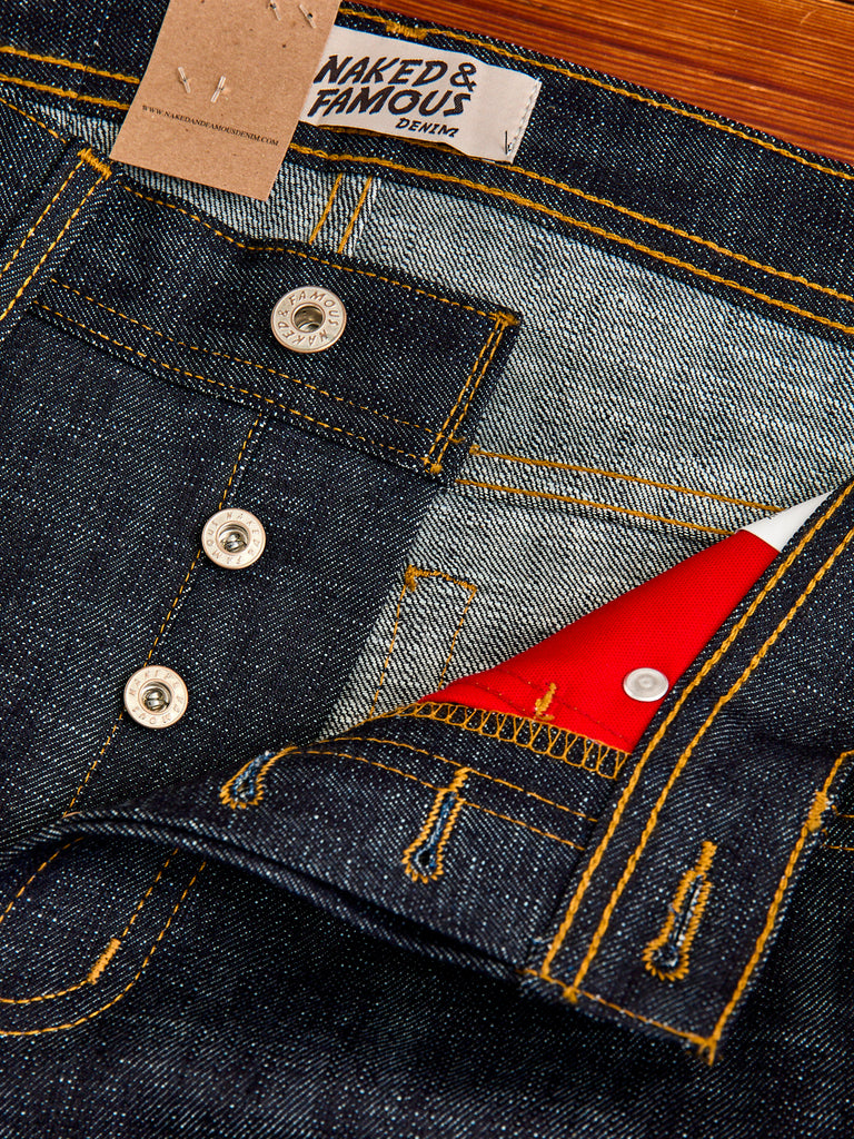 "Chinese New Year Indigo Dragon" 12.5oz Selvedge Denim - Weird Guy Fit ...