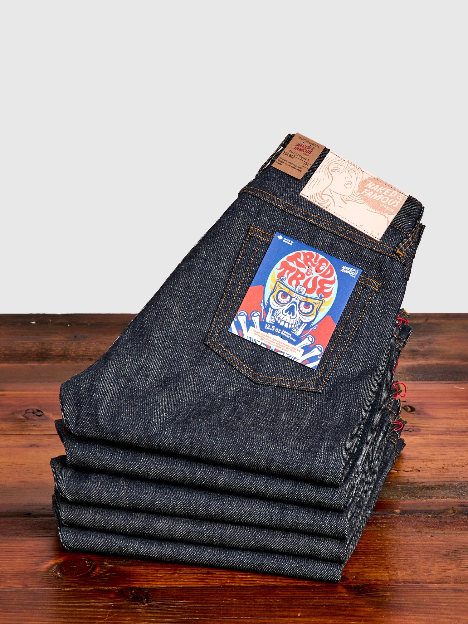 "Tried & True Selvedge" 12.5oz Selvedge Denim - True Guy Fit – Blue Owl ...