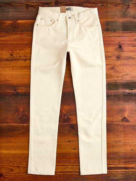 "Undyed Frankenstein" 14oz Denim - Weird Guy Fit – Blue Owl Workshop