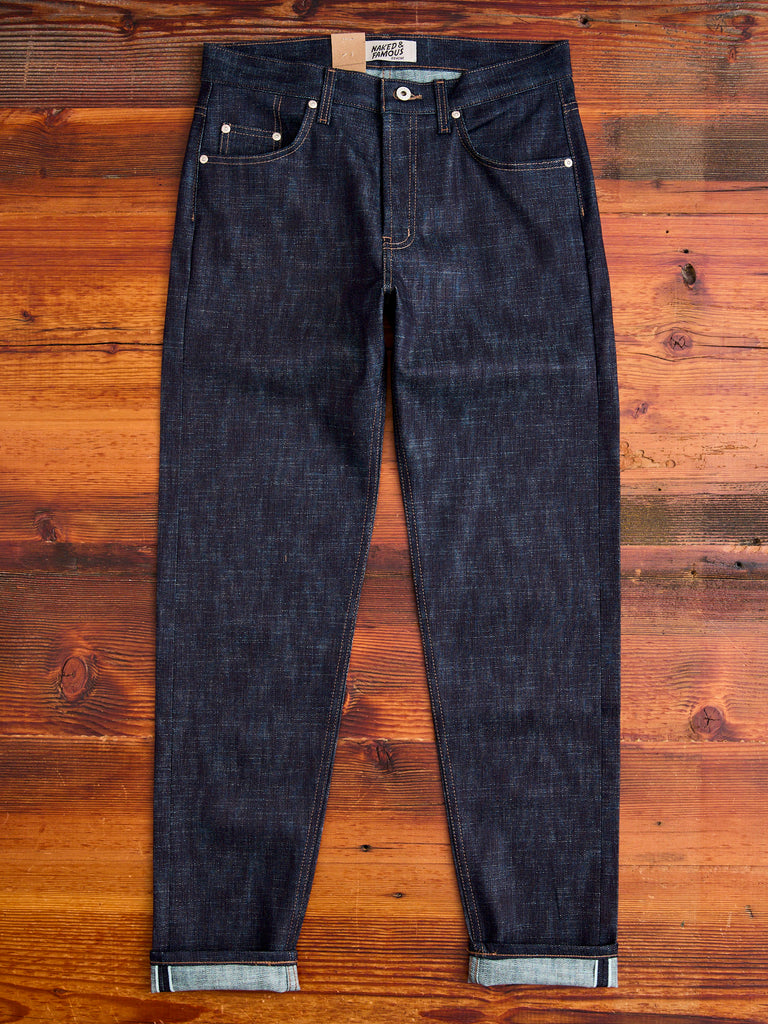 "Slub Stretch Broken Twill" 12.5oz Selvedge Denim - Easy Guy Fit – Blue ...