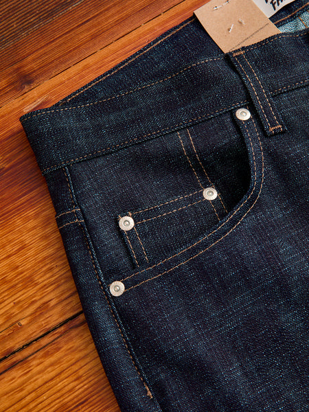 "Slub Stretch Broken Twill" 12.5oz Selvedge Denim - Easy Guy Fit – Blue ...