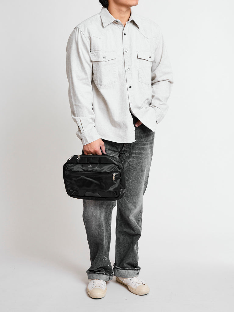 Progress Shoulder Carry Bag in Black – Blue Owl Workshop